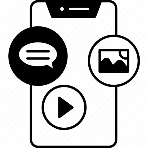 Social Media Online Communication Application Icon Download On