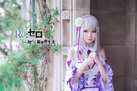 Emilia Re Zero Emilia Re Zero Anime Cosplay Re Zero Kara