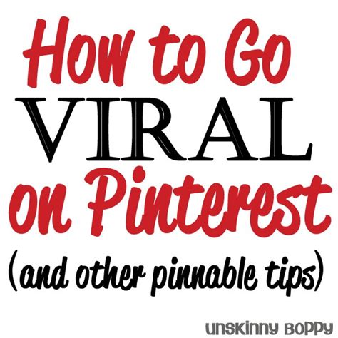 How To Go Viral On Pinterest And Other Pinnable Tips Beth Bryan