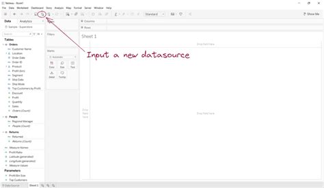 The Data School Data Sources 101 In Tableau