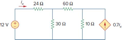 Use Source Transformation On The Circuit Shown In Fig To Find I X