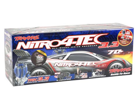 Traxxas Nitro Tec RTR Nitro Sedan W TQi GHz Radio Docking Base TRA Cars