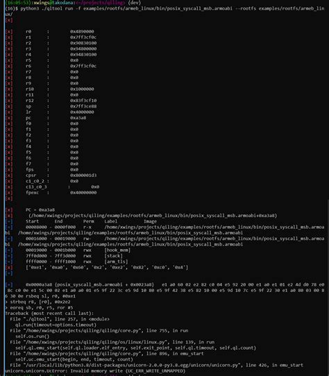 failed binary in pr 874 · issue 875 · qilingframework qiling · github