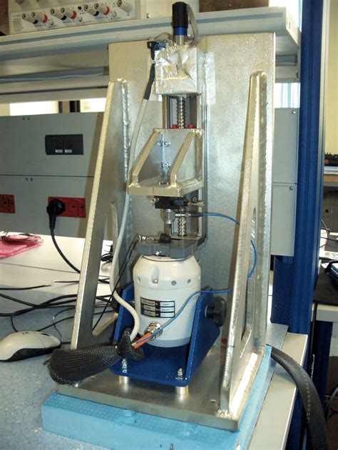 10 Experimental Setup With Dynamic Load Cell Used To Measure The Download Scientific Diagram