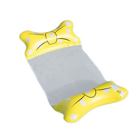 팽창식 워터 플로트 라운지 침대 물 해먹 재미있는 도구 수영장 플로팅 의자 매트 여행 부력 티몬