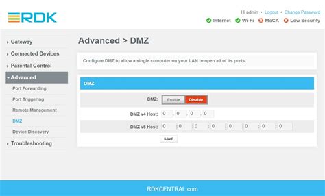 Rdk Documentation Portal Documentation Webui Rdk Documentation