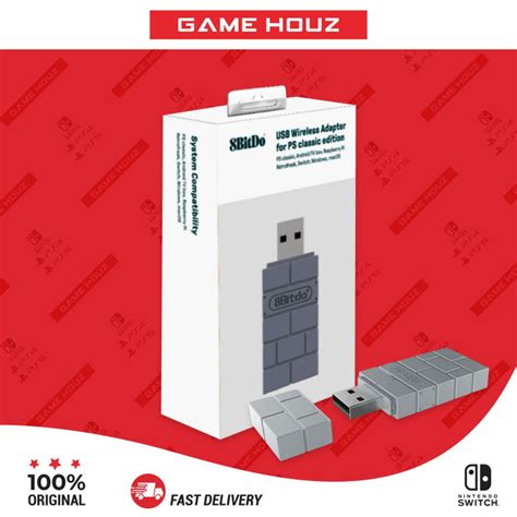 8bitdo Usb Wireless Adapter For Windows Mobile Switch 3m Warranty Lazada