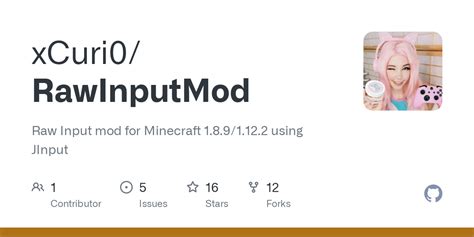 github xcuri0 rawinputmod raw input mod for minecraft 1 8 9 1 12 2 using jinput