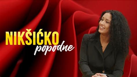 NikŠiĆko Popodne Andrea Drašković Glumica 09012025 Youtube