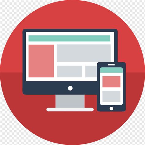 Digitales Marketing Symbol Webdesign Webentwicklung Frontend