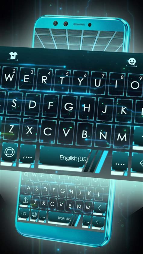 Neon 3d Tech Hologram Keyboard Apk For Android Download