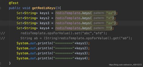 Redistemplate如何获取符合要求的keyredistemplate获取符合条件的key Csdn博客