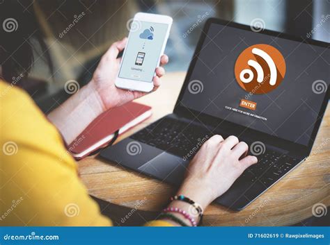 Wifi Wireless Technology Networking Connect Concept Stock Image Image Of Internet Mobile