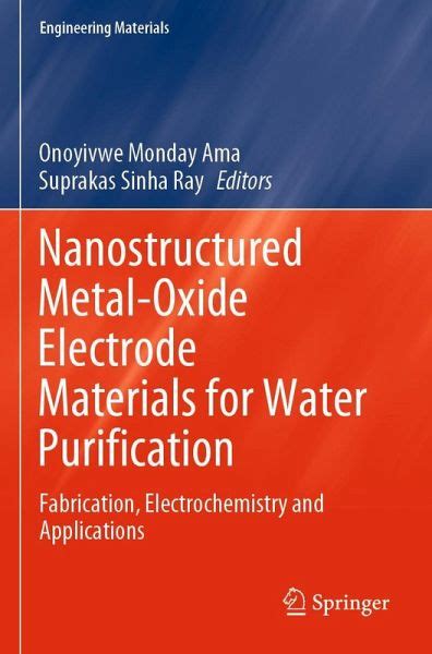 Nanostructured Metal Oxide Electrode Materials For Water Purification Fachbuch Bücherde