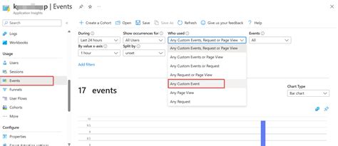 Azure Application Insights Split Custom Events By Multiple Dimensions Stack Overflow