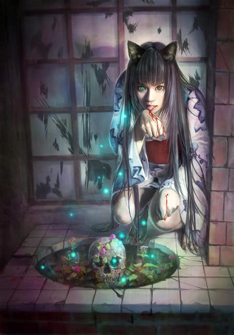 Cat Sith Catgirl Neko Know Your Meme