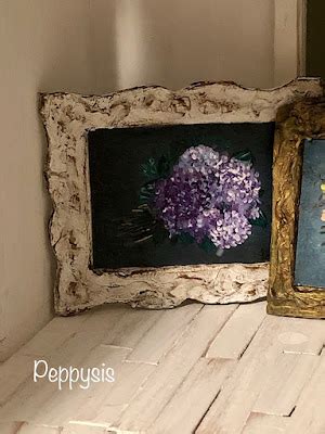 Peppysis Miniature Frames And Paintings Tutorial