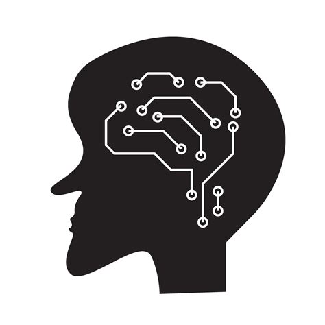 Artificial Intelligence Flat Icon Elements For Business Ai Symbol Concept 24805290 Vector Art At