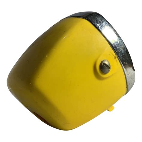 Suzuki Fa50 Stanley Headlight Bucket Yellow Used — Detroit Moped Works