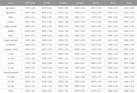 Frontiers A Novel Meta Learning Based Hyperspectral Image Classification Algorithm