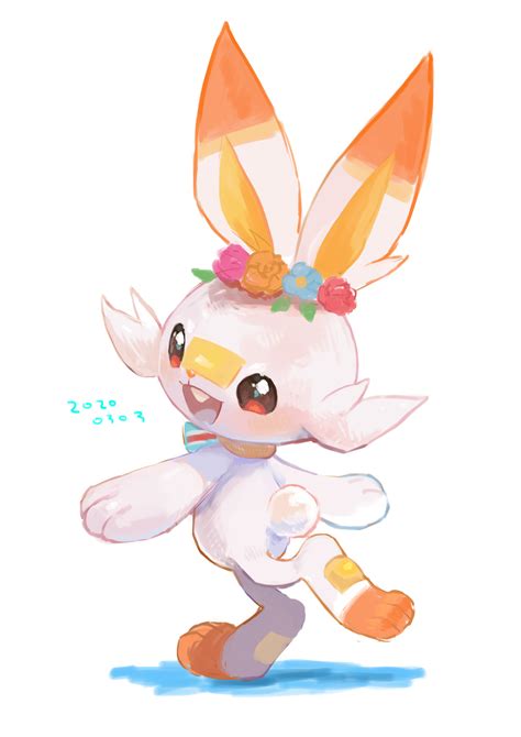 Scorbunny Pokemon Drawn By Kikuyoshitracco Danbooru