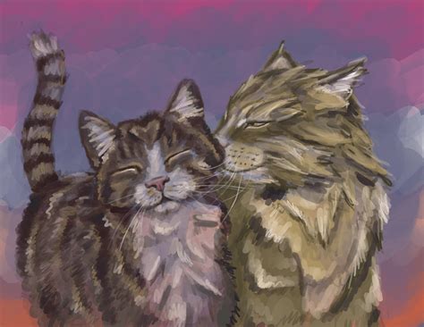 Mothwing X Leafpool By Me Happy Pride Month R Warriorcats