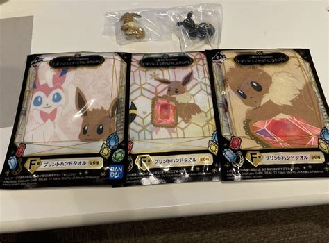 ポケモン 一番くじ Eievuiandcrystal Drops By メルカリ