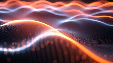 Visual Representation Of Sound Waves With Vibrant Colors And Flowing Patterns Created In A