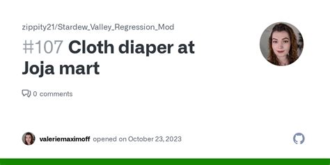 Cloth Diaper At Joja Mart · Issue 107 · Zippity21stardewvalley