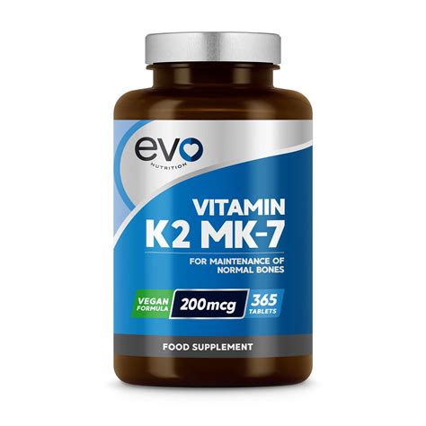 Buy K2 MK 7 200mcg | 365 Vegetarian and Vegan s (not s) | One Year ...
