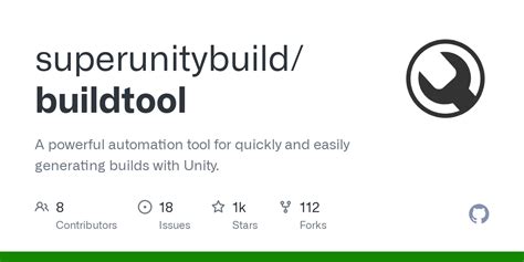Home Superunitybuild Buildtool Wiki GitHub