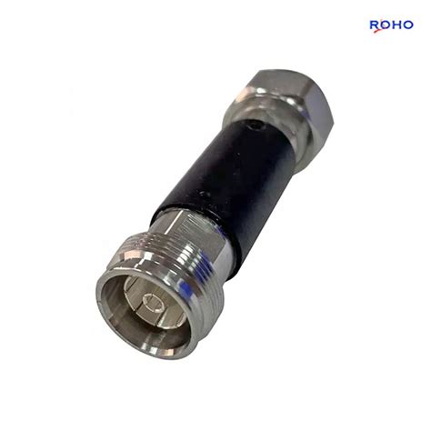5W 5dB RF Coaxial Attenuator DC 6GHz Low Pim RF Attenuator With 4 3 10 Female To Male Mini DIN