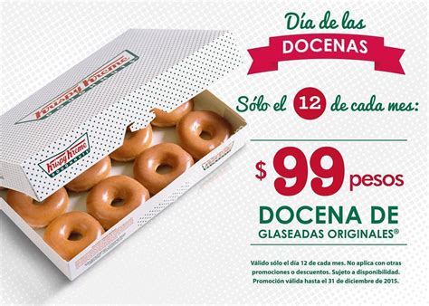 Docena De Donas A 99 Sólo Hoy En Krispy Kreme Por Ser Día De La Docena