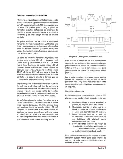 DiseÑo Del Juego Ping Pong En Fpga Vhdl Vga Docx
