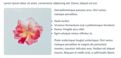 Why Isnt There Space Between My List And A Left Floated Image