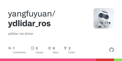 GitHub Yangfuyuan Ydlidar Ros Ydlidar Ros Driver