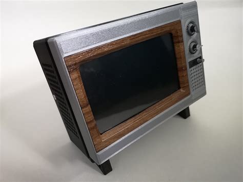 Raspberry Pi Crt Tv Style Case By Markmcq Makerworld Download Free 3d