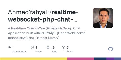 Github Ahmedyahyaerealtime Websocket Php Chat Application A Real Time One To One Private
