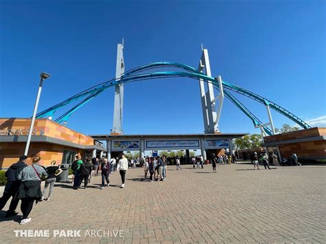 Entrance At Cedar Point Theme Park Archive