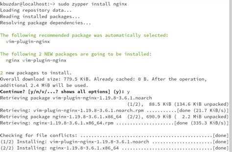 how to install nginx on opensuse linuxways
