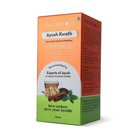 Nature Code Ayush Kwath 120gm Powder