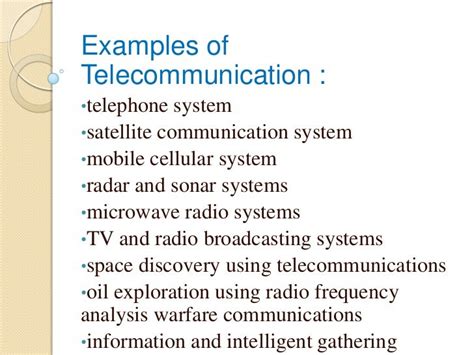 Examples Of Telecommunication Applications At Ava Soul Blog