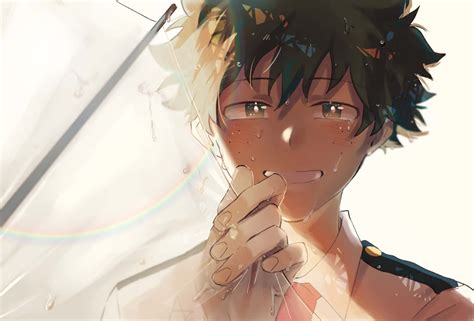 Download Crying Izuku Midoriya My Hero Academia Wallpaper