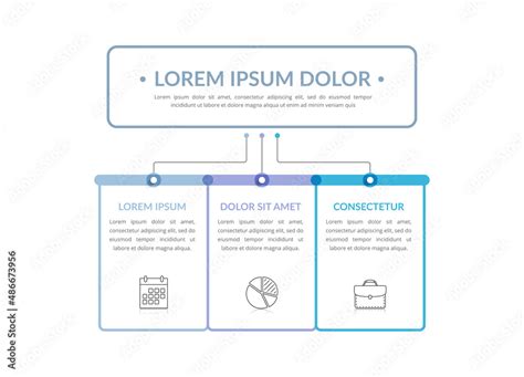 Flowchart With Main Title And Elements Workflow Process Chart Infographic Template Stock