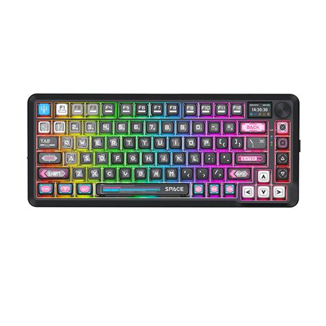 Redragon K708mc Rgb Pro Gaming Keyboard Tft Display Hot Swappable