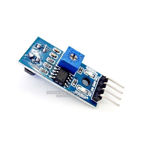 Tcrt5000 Ir Sensor Line Tracing Denakan Technologies