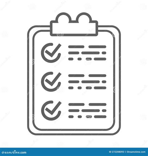 Checklist Paper With Pen Clipboard Checklist Checkbox Form With Pencil Check List Icon To Do