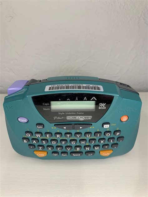 Vintage Brother Model PT 65 Labeler Home And Hobby P Touch Etsy