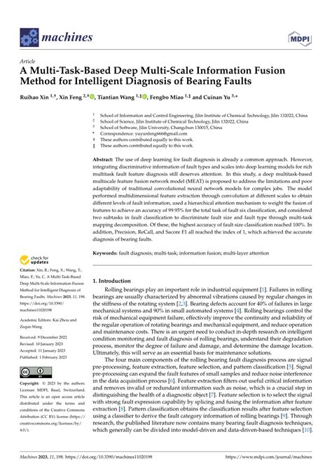 Pdf A Multi Task Based Deep Multi Scale Information Fusion Method For