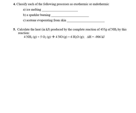 Solved Classify Each Of The Following Processes As Chegg